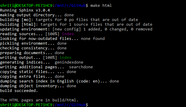 A guide to Sphinx | Shriti Chandra